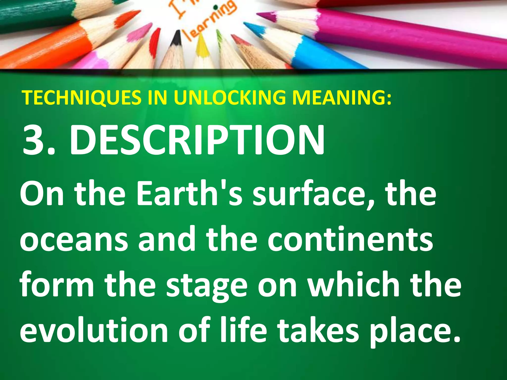 Expanded Definitions of Words | PPTX