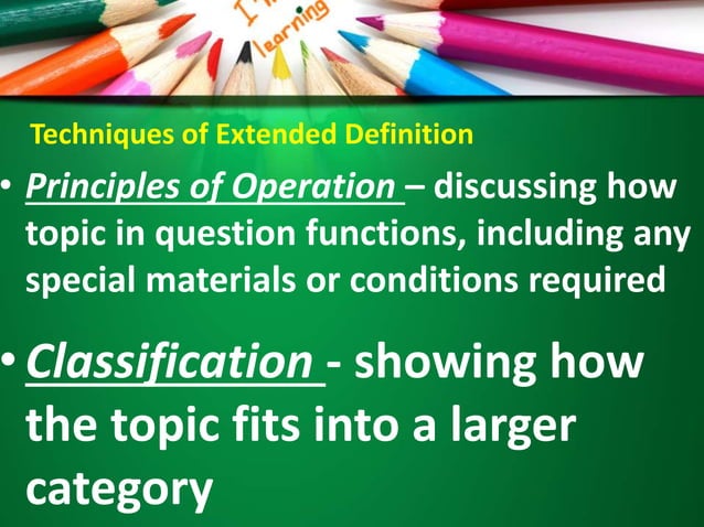 Expanded Definitions of Words | PPTX | Geology | Science