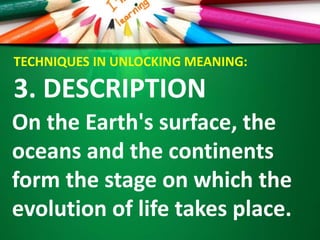 Expanded Definitions of Words | PPTX