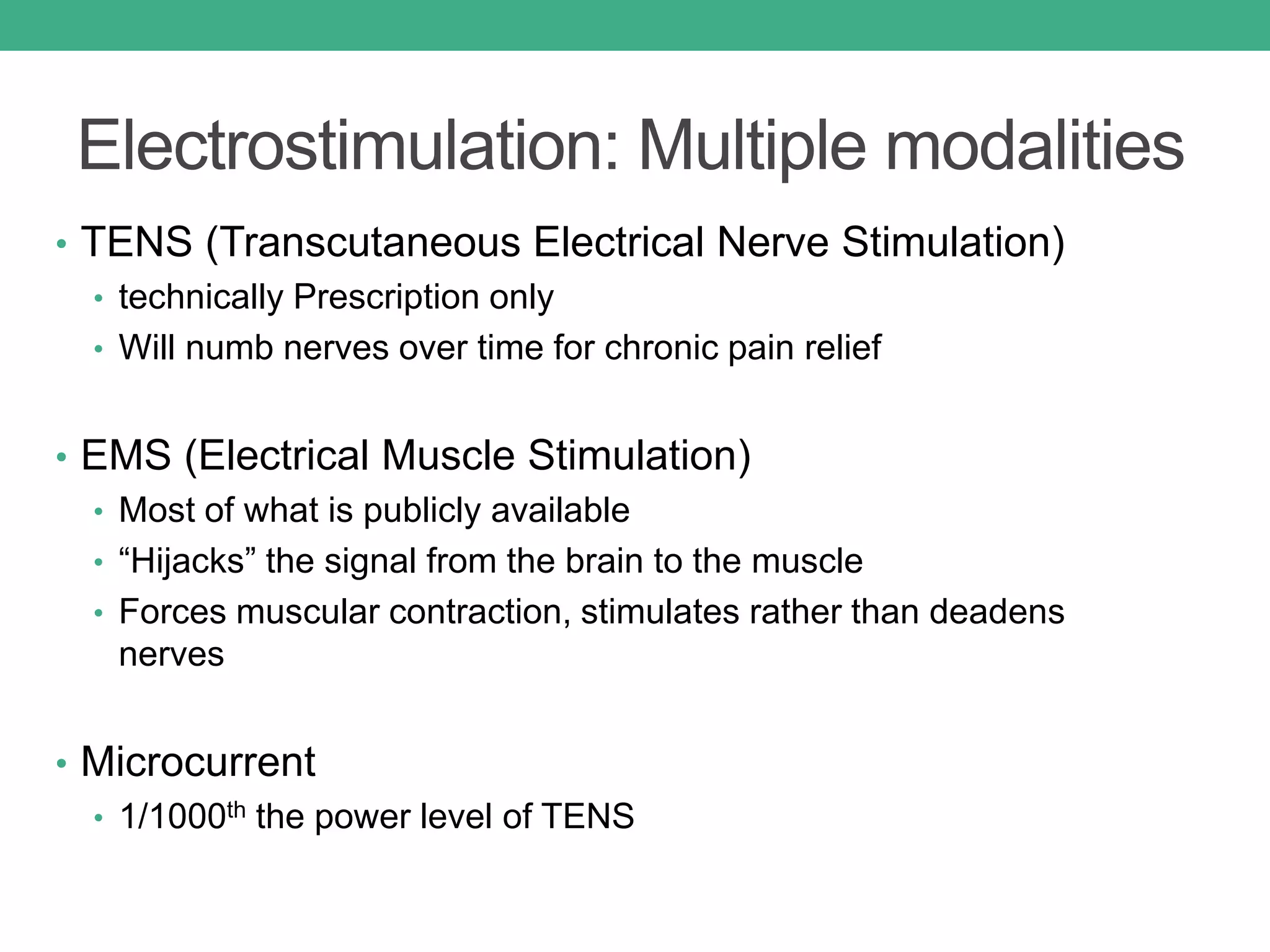 Erasing Pain with no drugs and no needles *Updated! | PPTX