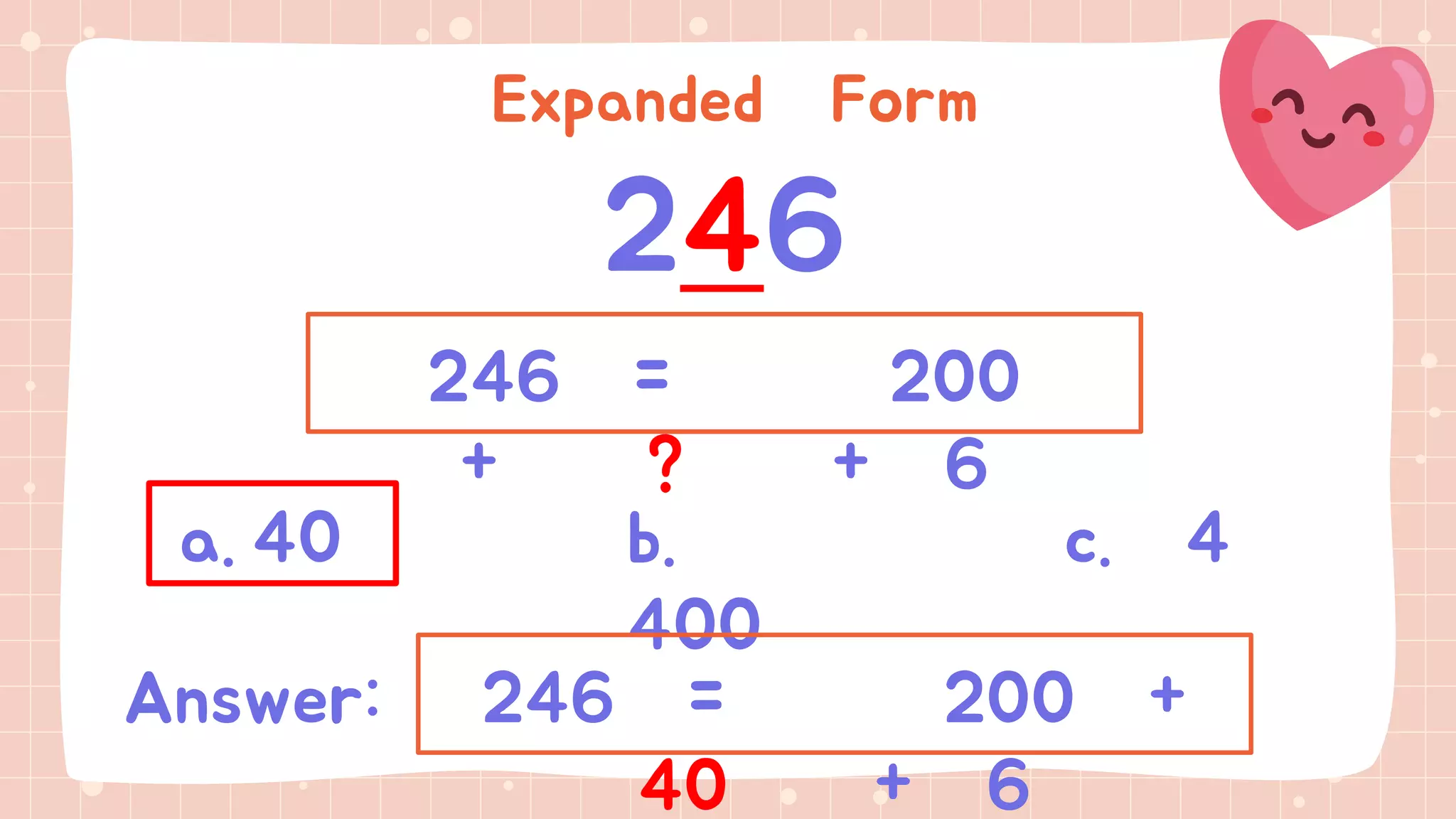 Math Expanded form | PPTX