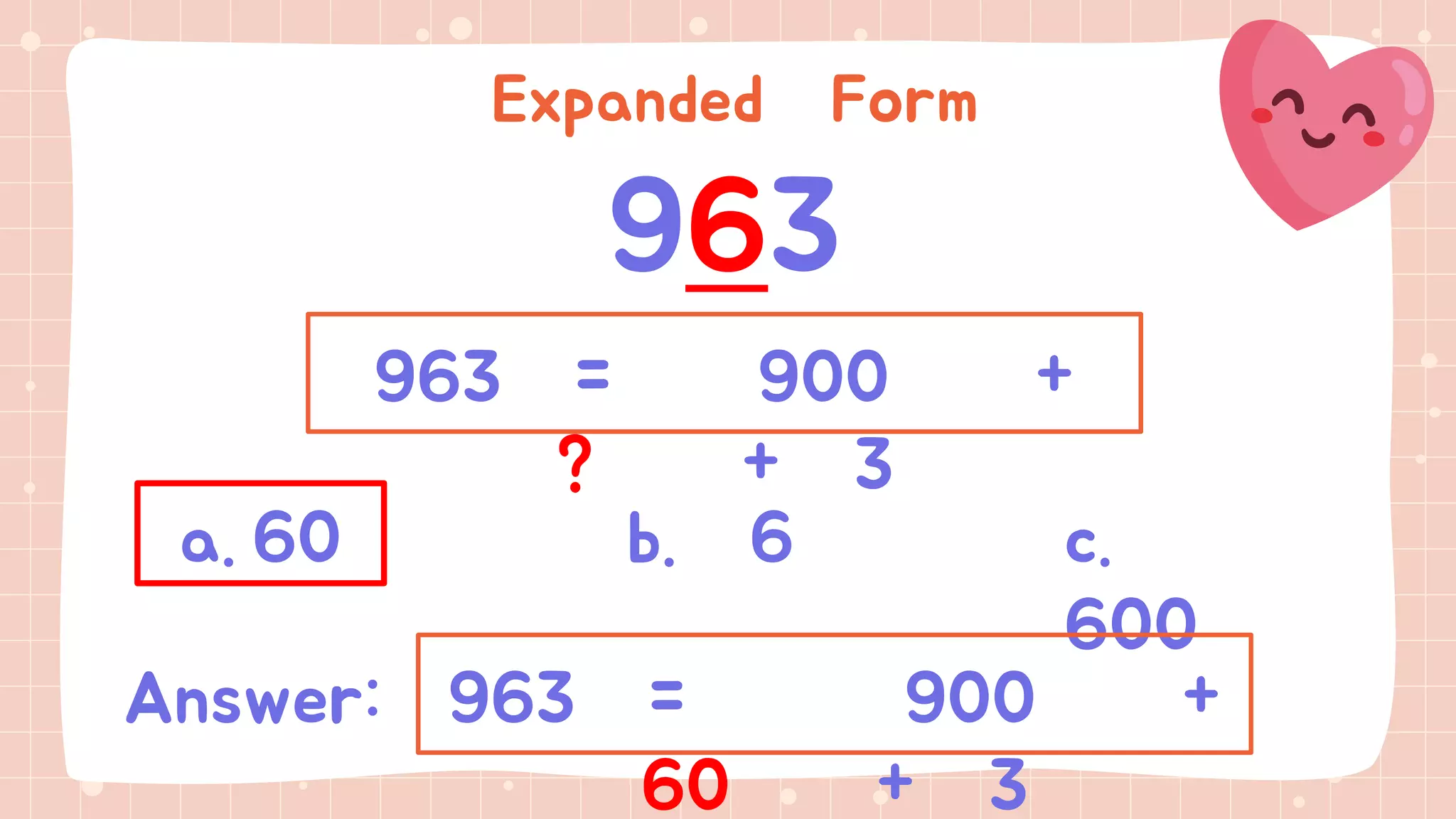 Math Expanded form | PPTX