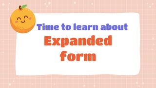 Math Expanded form | PPTX
