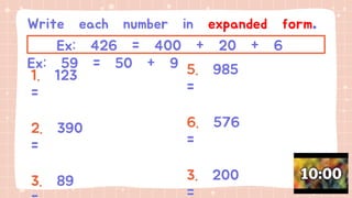 Math Expanded form | PPTX
