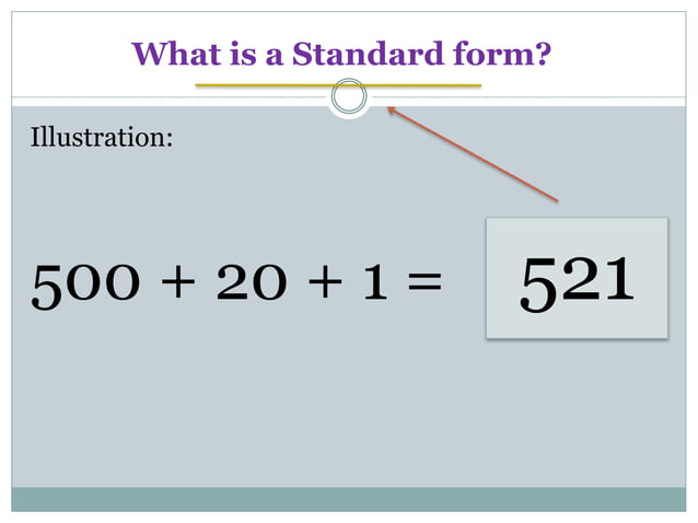 Expanded form and standard form | PPTX