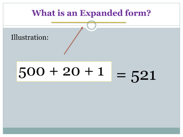 Expanded form and standard form | PPTX
