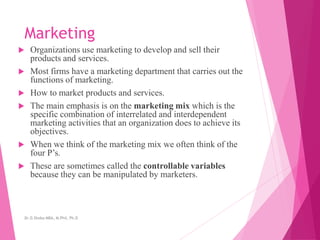 Expanded marketing mix | PPTX