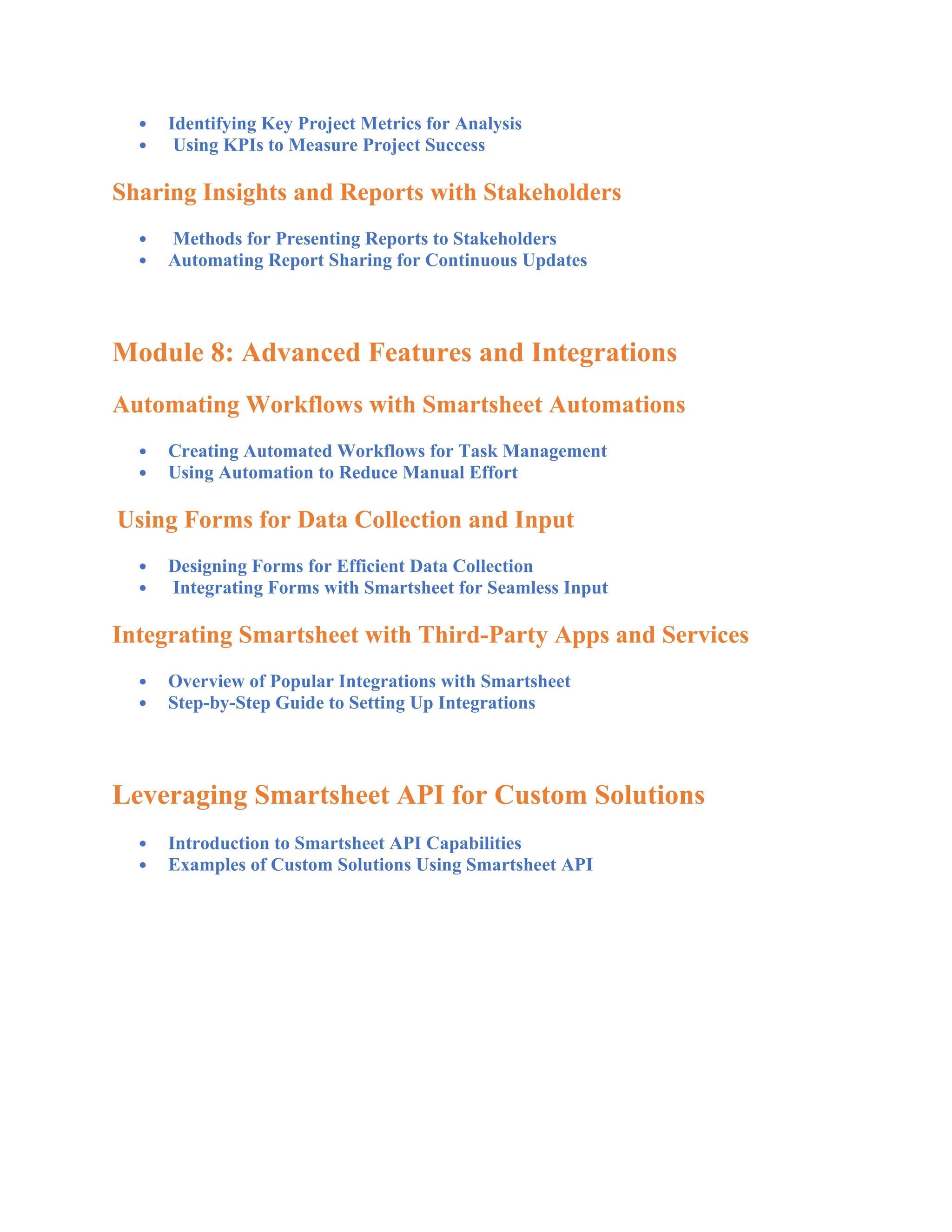 Expanded ‘Mastering Project Management with Smartsheet A Comprehensive Course’.docx