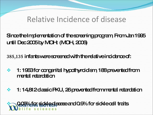 Expanded Newborn Screening | PPT