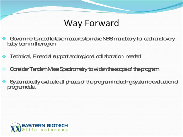Expanded Newborn Screening | PPT