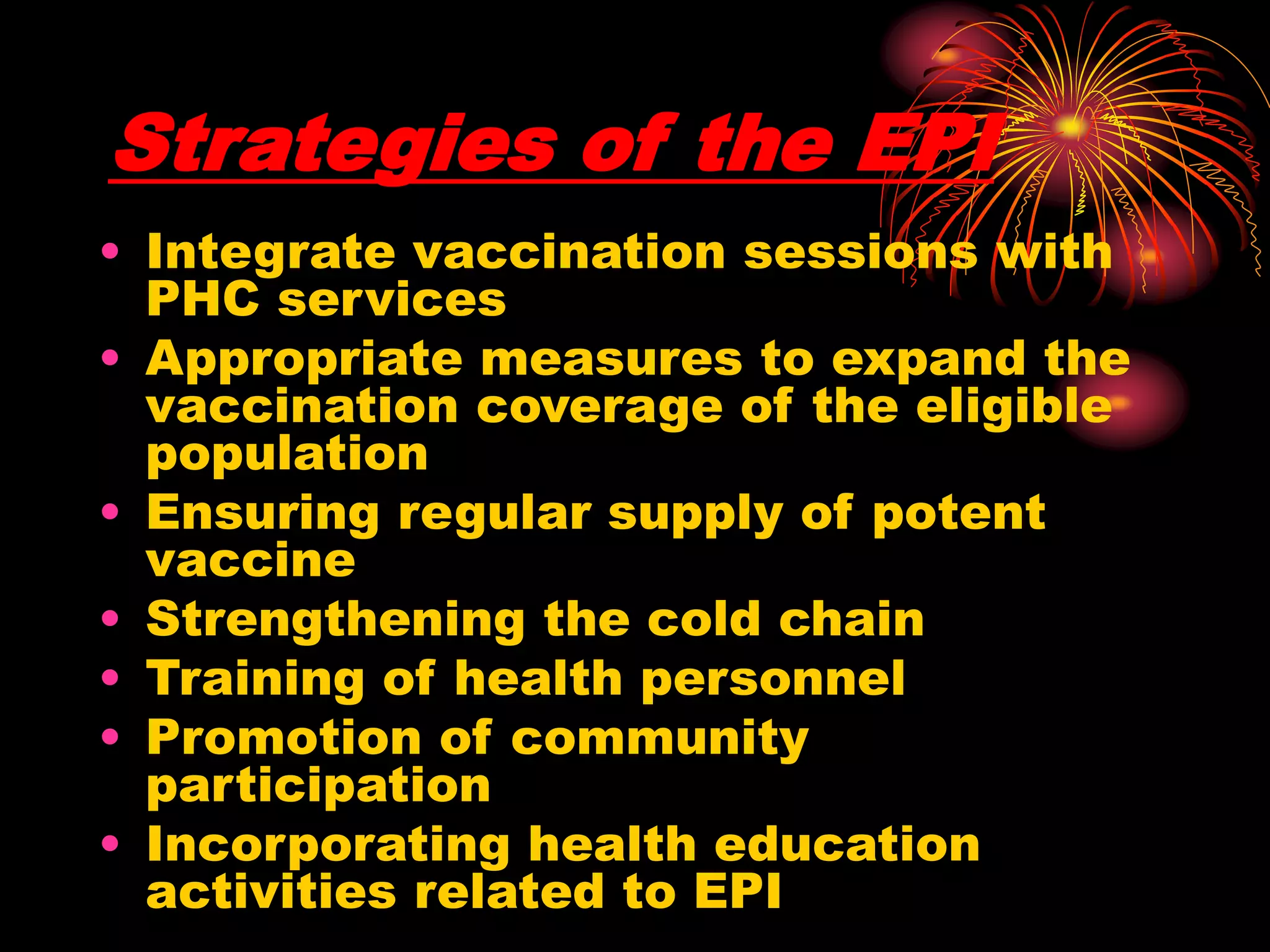 Expanded Program of Immunization (EPI) - DrFaten.ppt