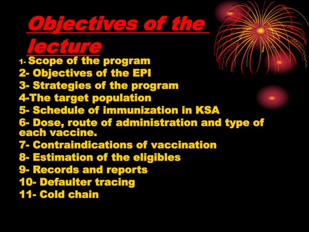 Expanded Program of Immunization (EPI) - DrFaten.ppt