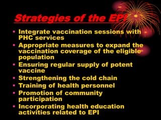 Expanded Program of Immunization (EPI) - DrFaten.ppt