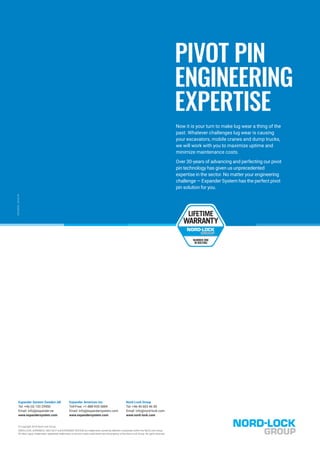 Expander System Pivot Pin | PDF