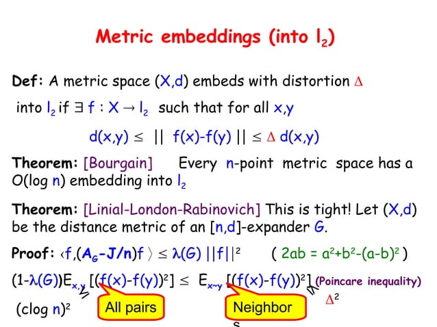 Expander Graph and application_tutorial_June2010.ppt