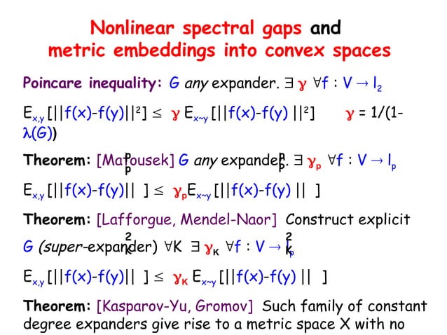 Expander Graph and application_tutorial_June2010.ppt