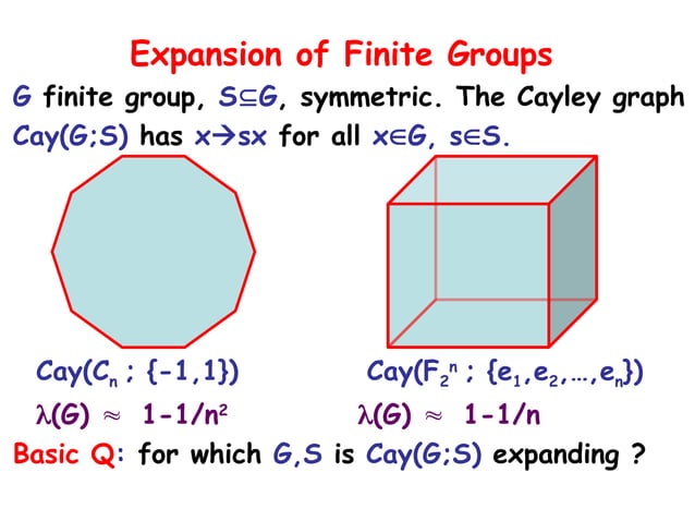 Expander Graph and application_tutorial_June2010.ppt