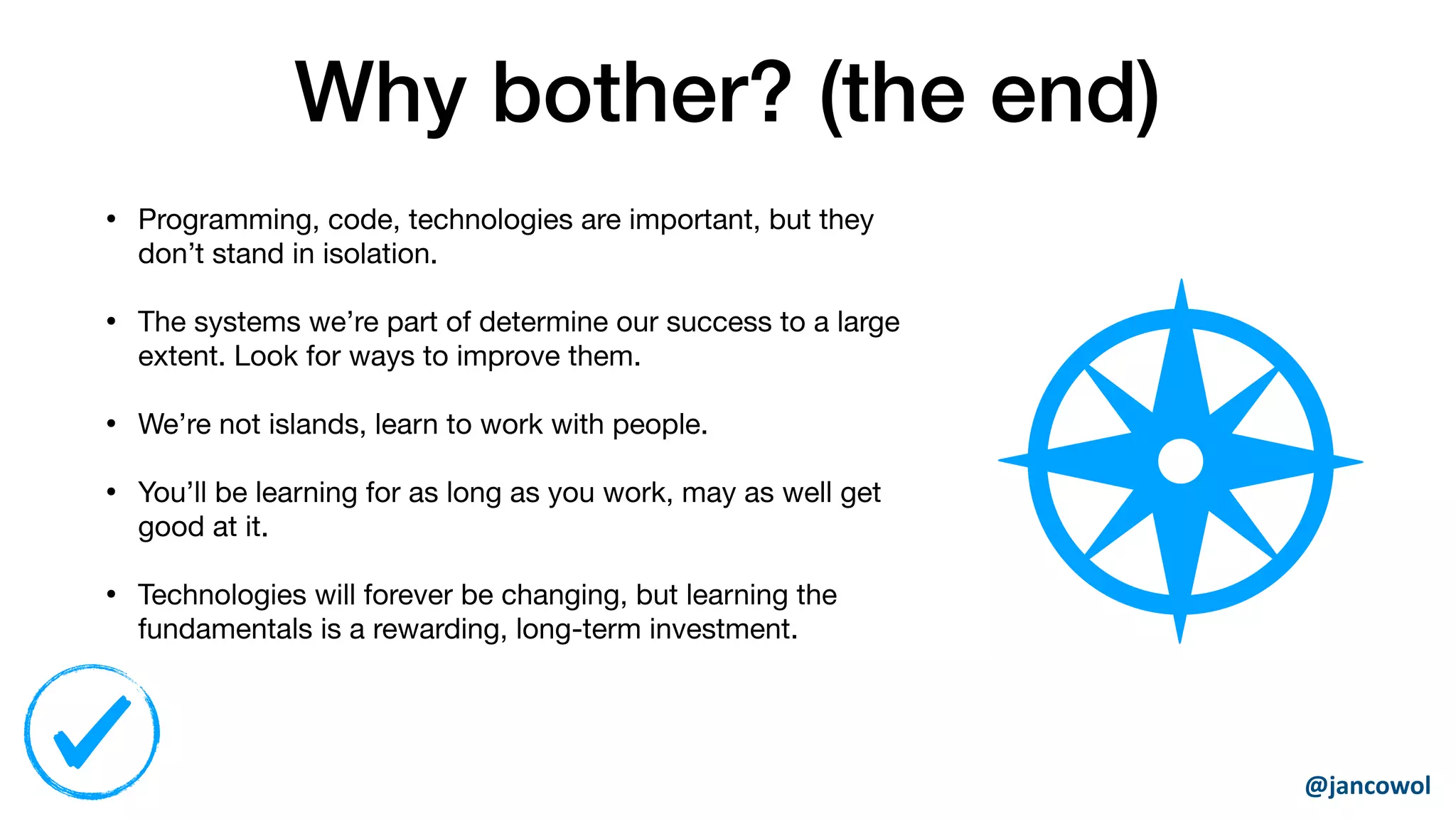 Expanding Borders - Growing beyond just the next popular tech stack | PPT