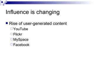 Expanding Scope of Influence | PPT | Internet | Computing