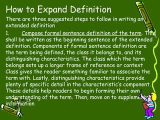 Expanding Definitions of Words.........ppt