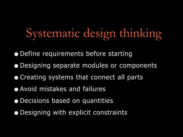 Expanding the design object | PPT