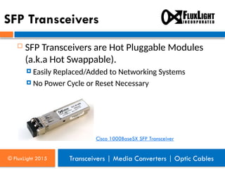 Expanding Fiber Optic Networks with SFP Transceivers PPT Final.pptx
