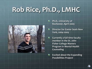 Expanding Possibilities Program Evaluation | PPT