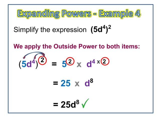 Expanding Exponent Products | PPT