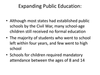 Expanding Public Education | PPTX
