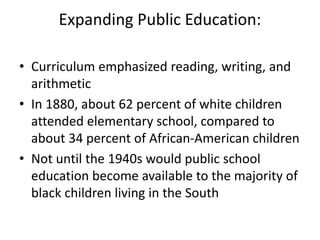Expanding Public Education | PPTX