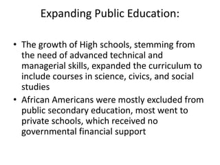 Expanding Public Education | PPTX