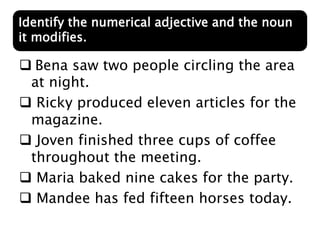 Expanding Sentences Through Noun Modification | PPTX