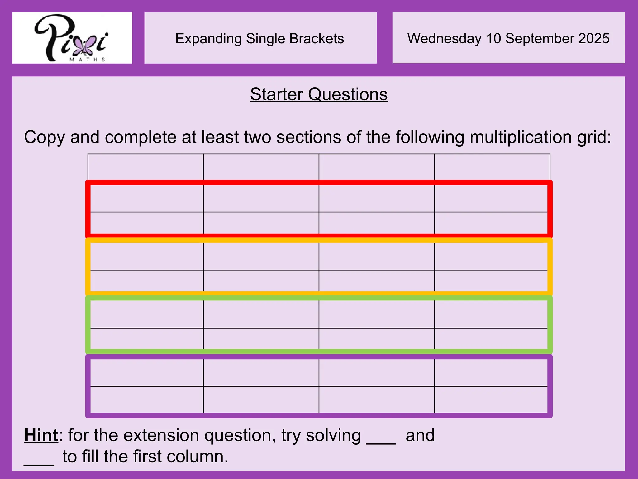 Expanding single brackets lessonPixiPPt.pptx