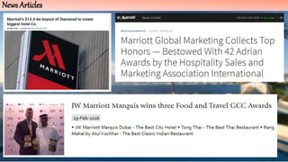 Expanding the marriott brand - Individual BM project | PPTX