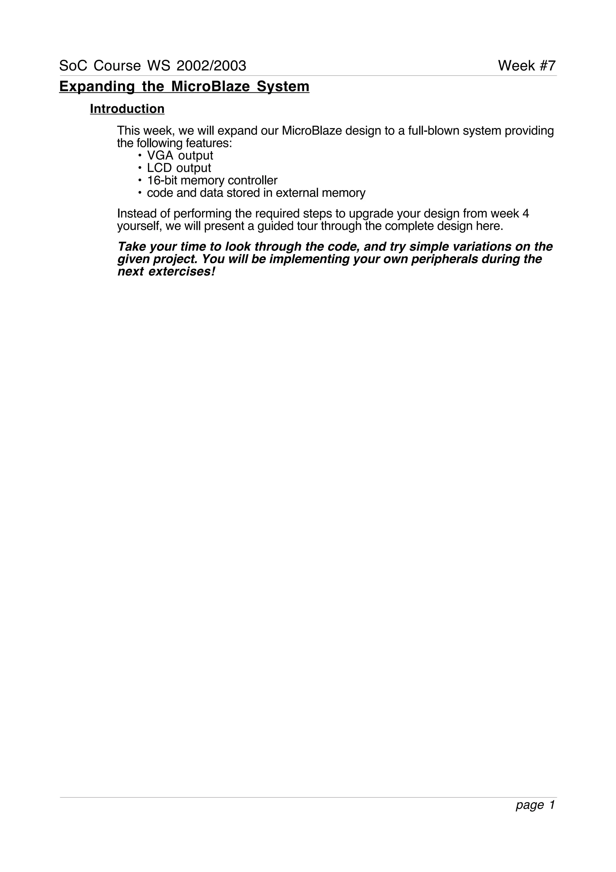 Expanding The Micro Blaze System | PDF | Computer Peripherals | Computing