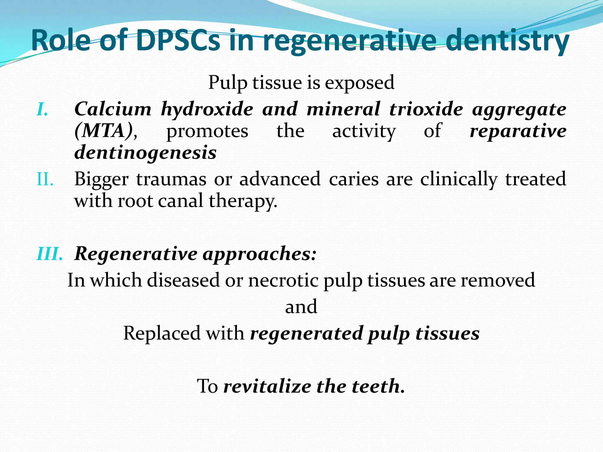 Expanding therapeutic boundaries: Regenerative Endodontics | PPTX