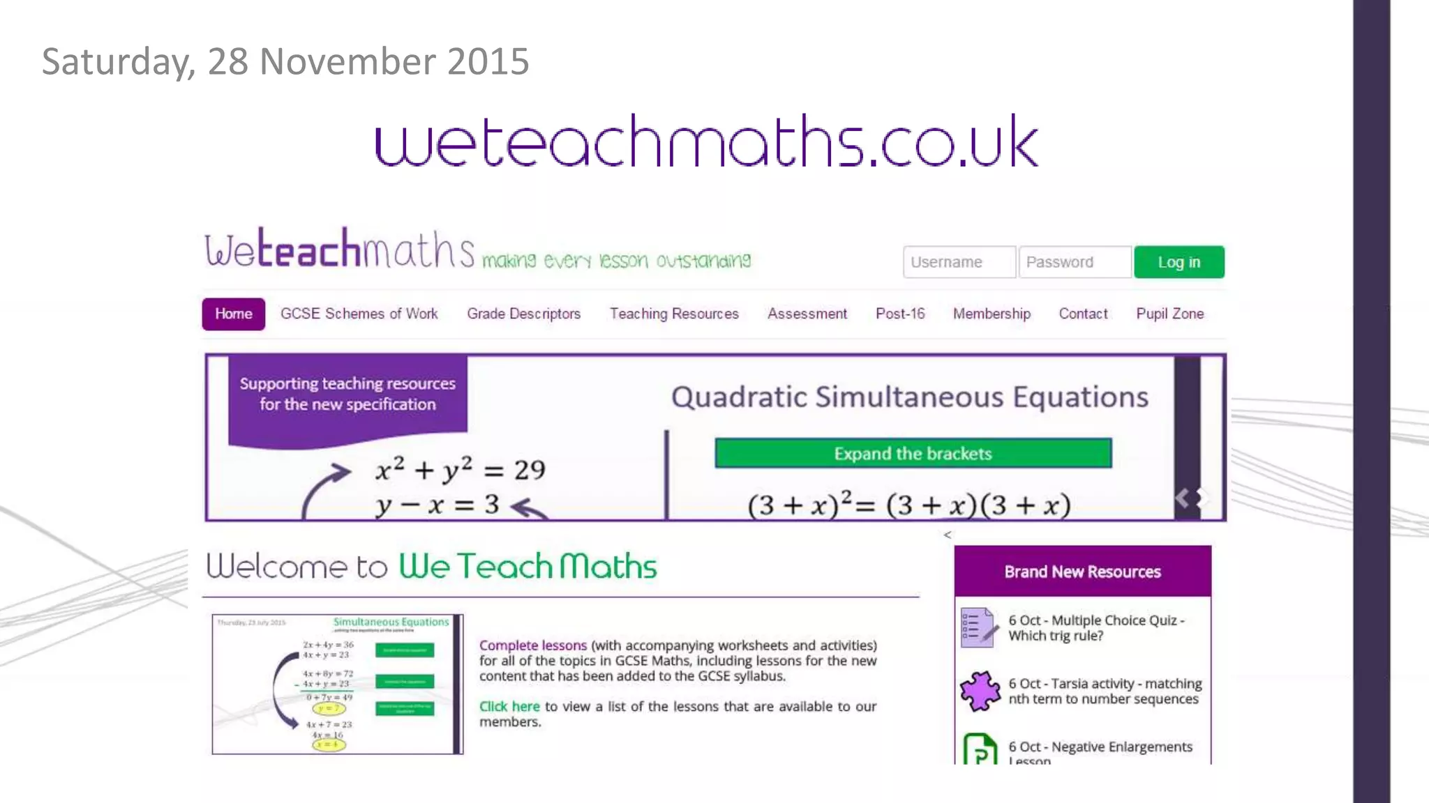 Expanding two brackets | PPTX