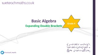 Expanding two brackets | PPTX