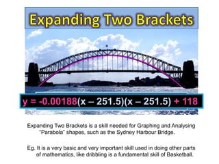 Expanding Binomial Brackets | PPTX