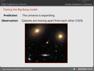 Expanding Universe in an ever increasing cosmos | PPT