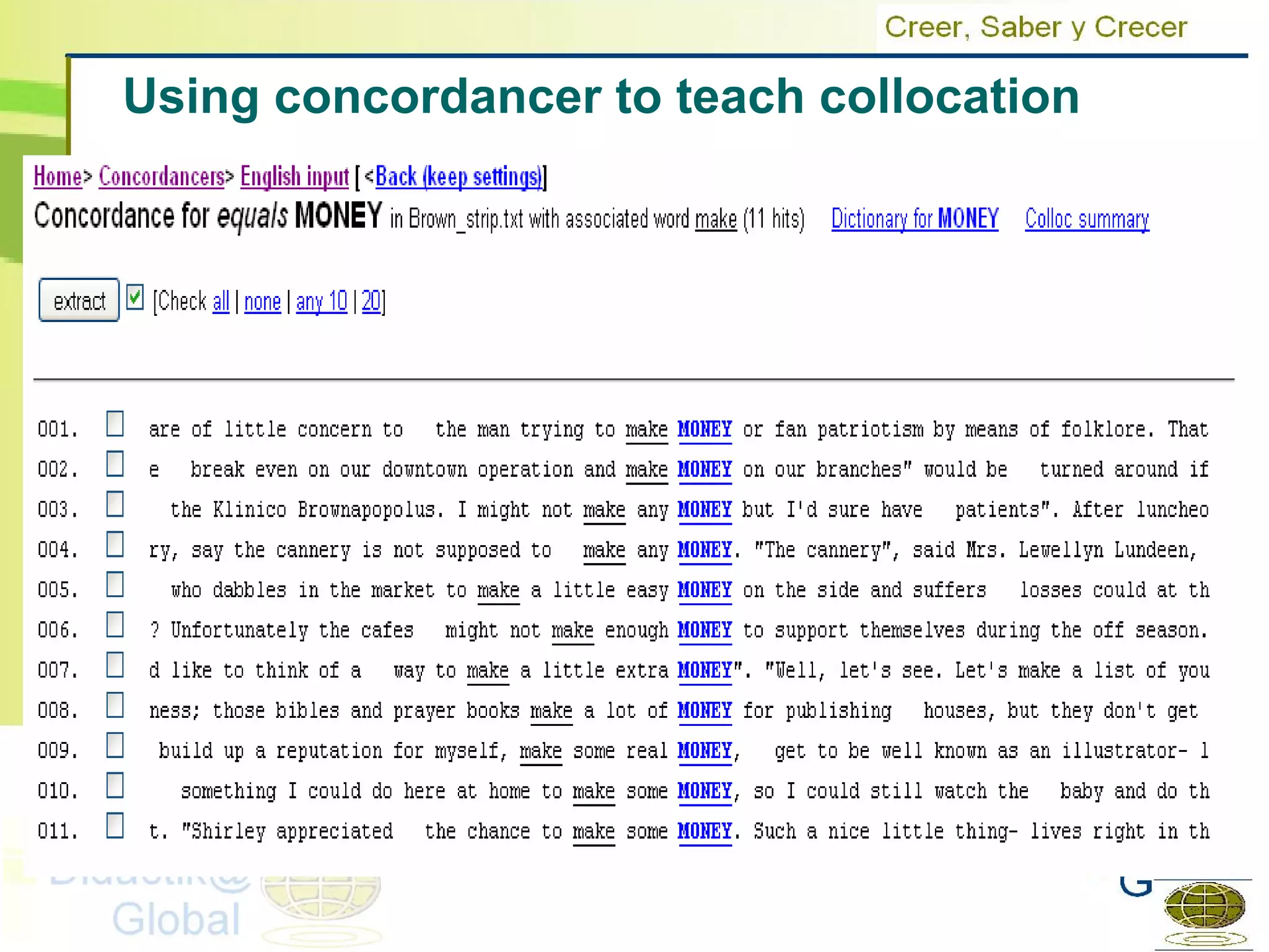 Expanding vocabulary with lextutor | PDF