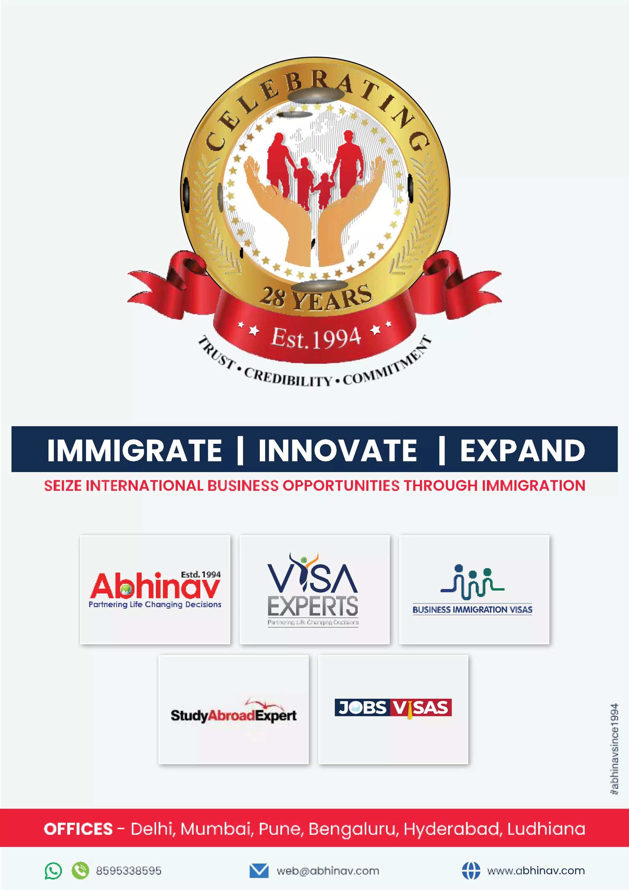 Expand your global footprints with Abhinav Immigration | PDF