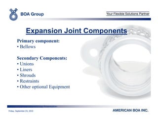 Expansion Joint Basics | PPT