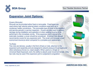 Expansion Joint Basics | PDF