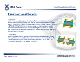 Expansion Joint Basics | PDF