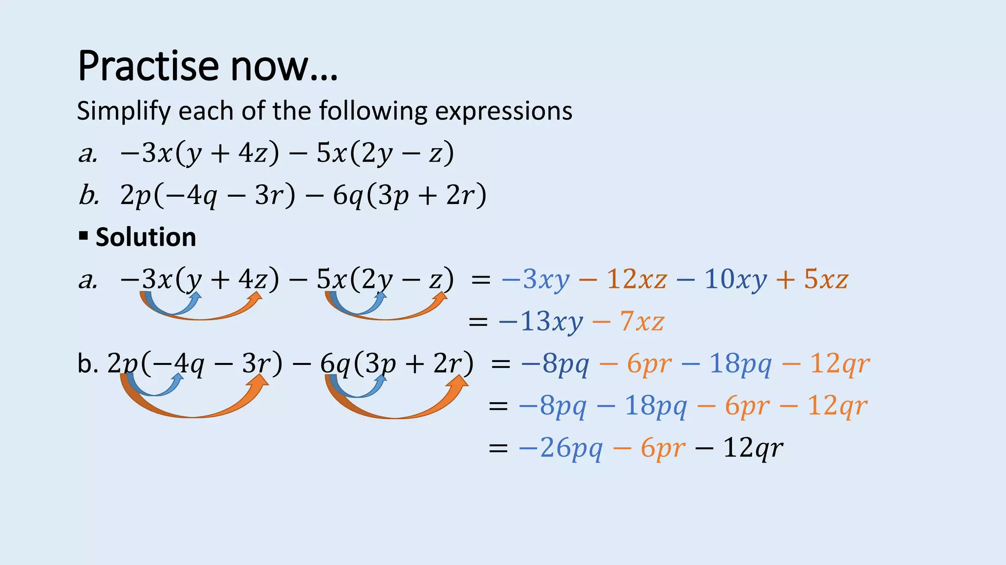 Expansion and Factorisation of Algebraic Expressions 2.pptx
