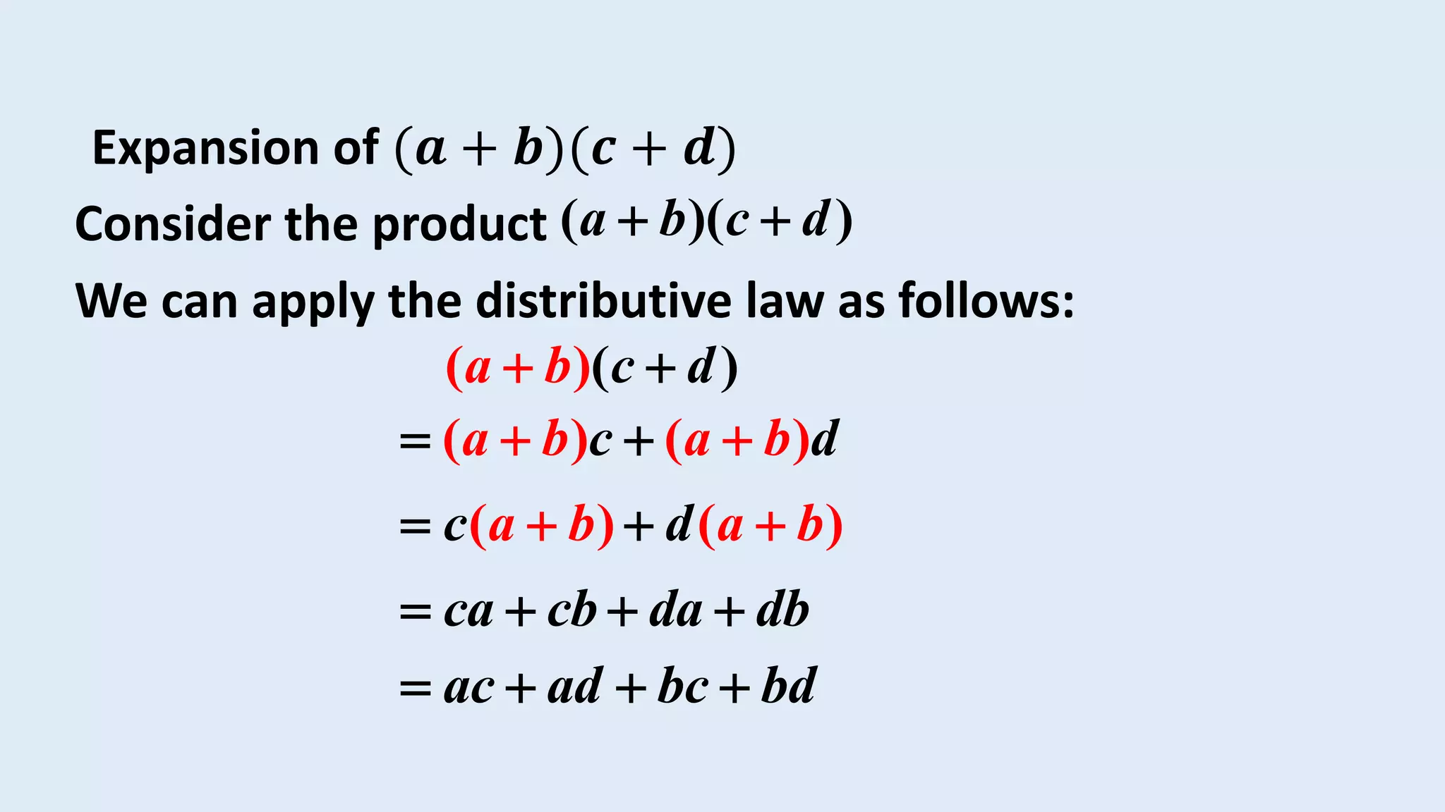 Expansion and Factorisation of Algebraic Expressions 2.pptx