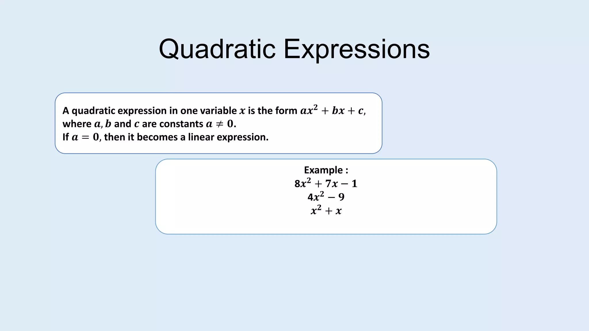 Expansion and Factorisation of Algebraic Expressions 2.pptx