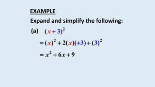 Expansion and Factorisation of Algebraic Expressions 2.pptx