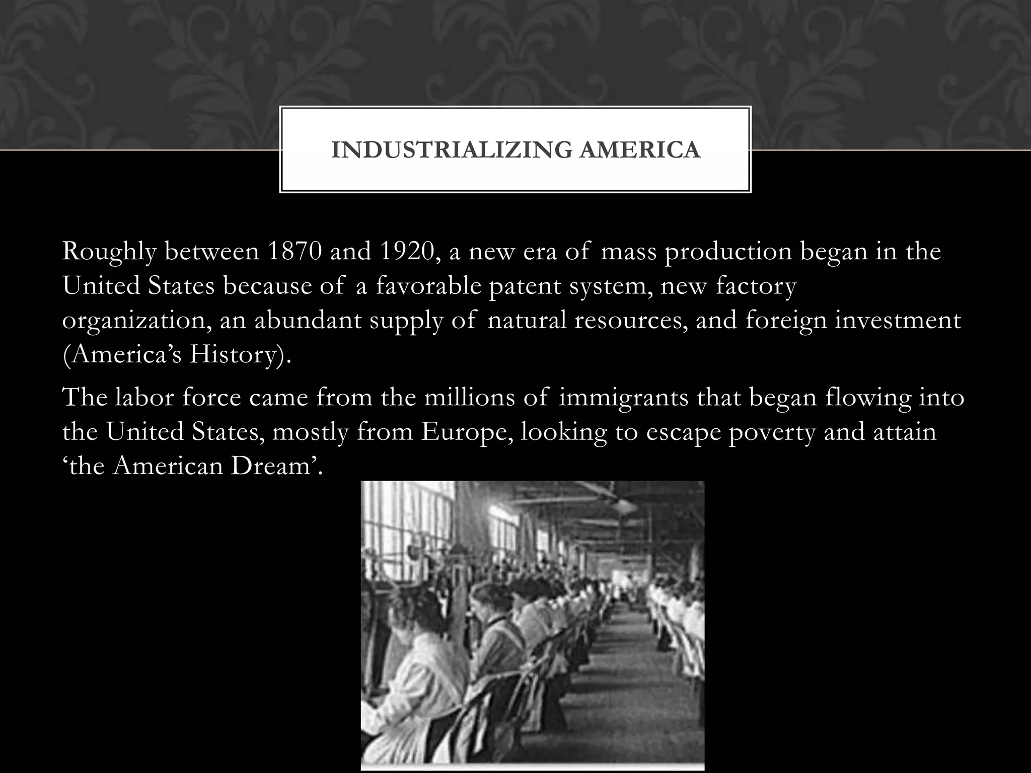 Expansion and industrialization | PPTX